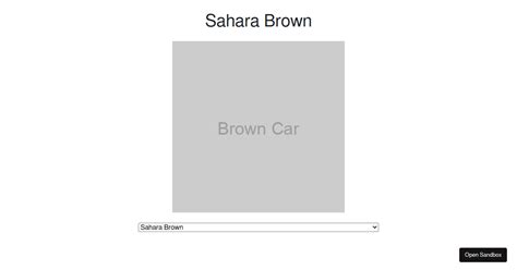 select option example codesandbox
