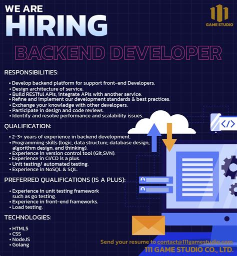 Titus Winsmith On Linkedin Hiring Gamedeveloper Gamedevjobs