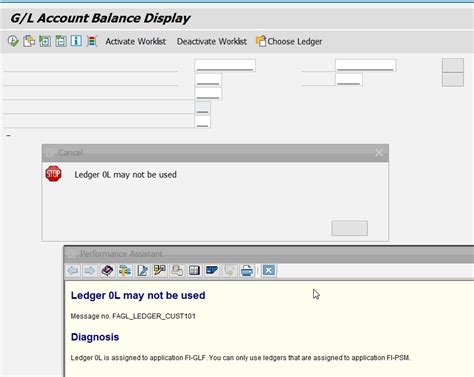 Solved Error While Running Faglb03 Display Balances Ne Sap Community