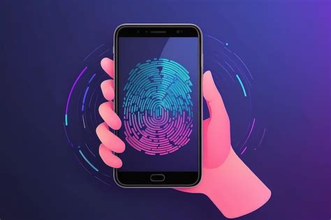 Unlock By Fingerprint Enable Faster Biometric Security On Smartphone