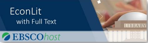 Econlit With Full Text Ebsco Óbudai Egyetem Könyvtára