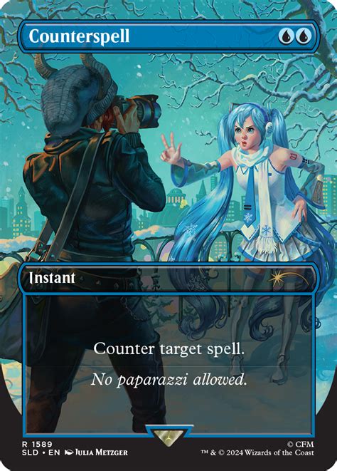 Secret Lair X Hatsune Miku Winter Diva En Secret Lair