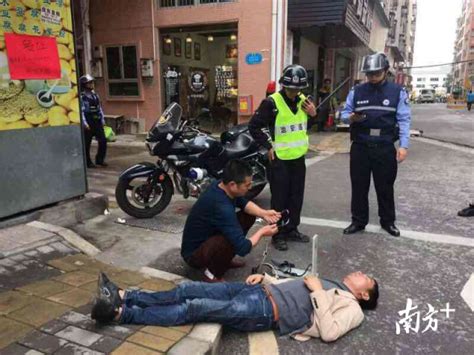 怎么又是他？深圳男子一天之内在街头晕倒两次 深圳24小时深新闻奥一网