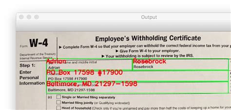 Ocr A Document Form Or Invoice With Tesseract Opencv And Python