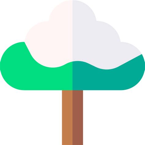 Tree Basic Straight Flat Icon