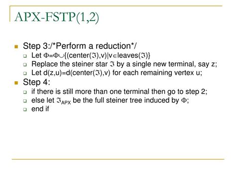 Ppt The Full Steiner Tree Problem Powerpoint Presentation Free