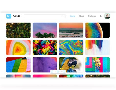 Daily UI Pagination On Behance