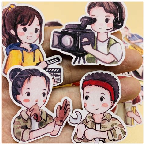 32 개갑팩 일기 만화 학생 학교 스티커 Diy 공예 Scrapbooking 앨범 정크 저널 플래너 장식 스티커스티커 Aliexpress