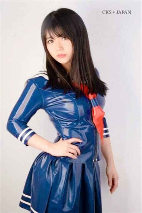 Latex Wear Latex Dress Latex Cosplay Lolita School Uniform Fashion