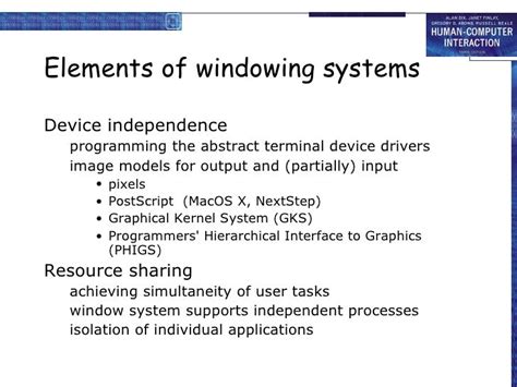 hci 3e ch 8 implementation support