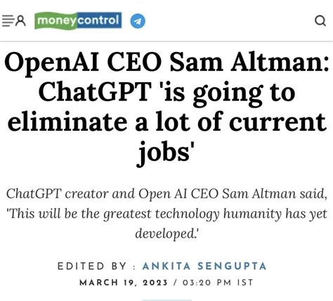Openai重磅研究：chatgpt可能影响80工作岗位，收入越高影响越大！ Csdn博客