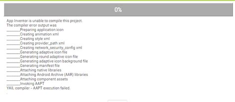 Problems Occur When Building An Imported Project From The Gallery