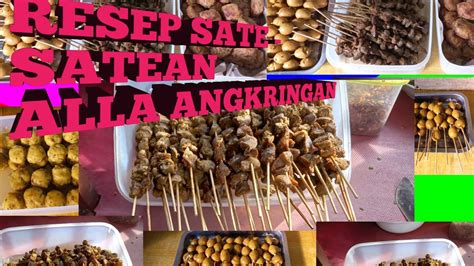 Begini Resep Sate Cecekkrecek Ala Angkringan Sedap