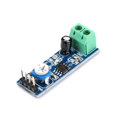Lm386 Module 20 Times Gain Audio Amplifier Module F Raspberry Pi Arduino 5~12v Eur 3 29