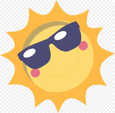 可爱卡通墨镜太阳png图片素材下载图片编号yemvpemm 免抠素材网