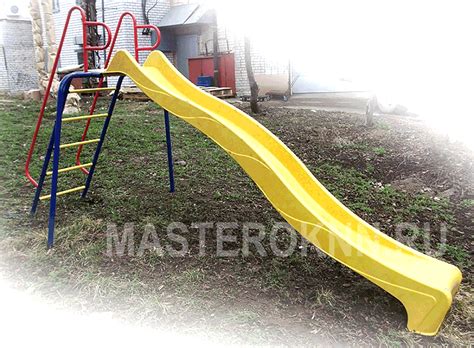 Горка детская для улицы комплект с подставкой купить в Нижнем Новгороде