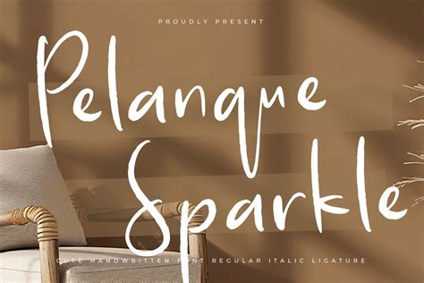 Pelanque Sparkle Font Integritype Studio Fontspace