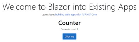 Adding Blazor To Existing Aspnet Core Project