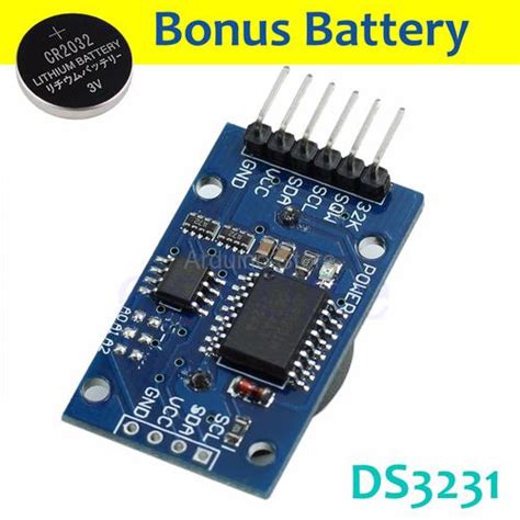 Jual Ds3231 I2c Rtc Module For Arduino Real Time Clock Iic Module