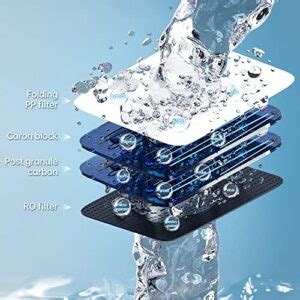 Vortopt Under Sink Reverse Osmosis System GPD Ro Water Filter System With Tank Fast Flow