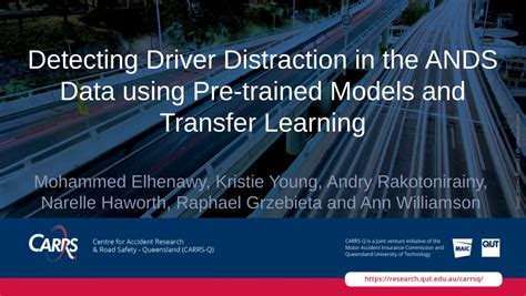 Pdf Detecting Driver Distraction In The Ands Data Using Pre Trained Models And Transfer Learning