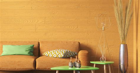 모형 벽 위에 주황색 소파와 녹색 커피 테이블이 있는 현대적이고 다채롭고 활기찬 거실의 인테리어 디자인 홈 디자인 3d 렌더링 사진 Unsplash의 유행 이미지