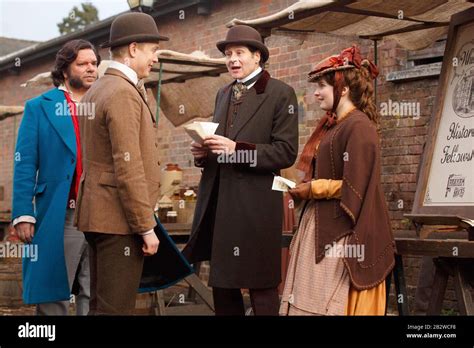 Year Of The Rabbit From Left Matt Berry Freddie Fox Philip Bird