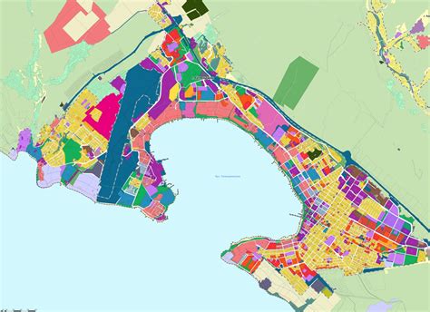 Карта градостроительного зонирования геленджик