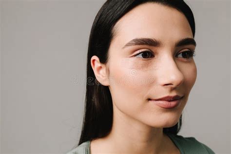 Blepharoplasty Woman Is Having Post Op Bandage To Prevent Bleeding And Hide Traces Of Surgical