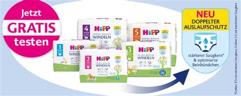 Hipp Windeln Gratis Testen Geld Zurück Aktion Bei Dm