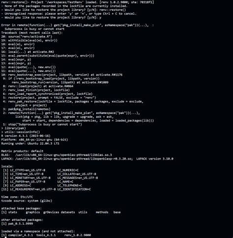 Error Initialising `subprocess Is Busy Or Cannot Start` · Issue