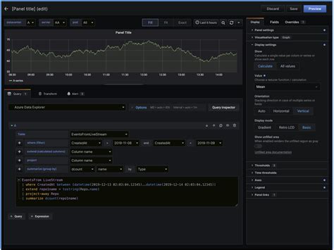 Visual Query Editor · Issue 91 · Grafanaazure Data Explorer Datasource · Github