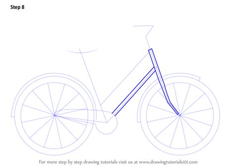 How To Draw A Cute Bicycle Two Wheelers Step By Step DrawingTutorials101 Com