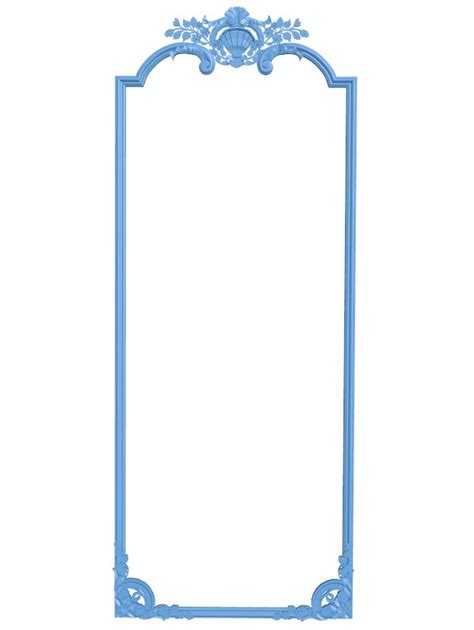 Door Frame Pattern 3d Model Vector Files