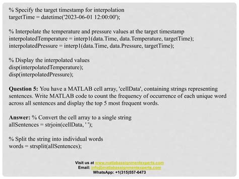Matlab Assignment Help Ppt