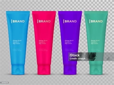 크림 또는 로션 튜브 고립 된 벡터 스킨 케어 화장품 패키지 템플릿 0명에 대한 스톡 벡터 아트 및 기타 이미지 0명 3