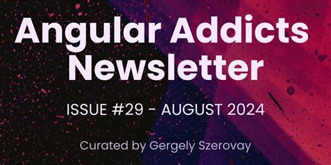 Angular Addicts 29 Angular 182 Implicit Libraries The Future Is