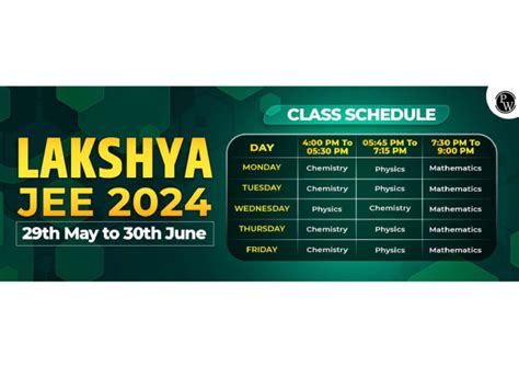 64746599ed3d64001815b18d Lakshya Jee 2024 Updated Class