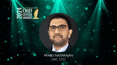 Saic On Linkedin Chief Officer Awards Finalist Prabu Natarajan ‘dont Be Afraid To Break