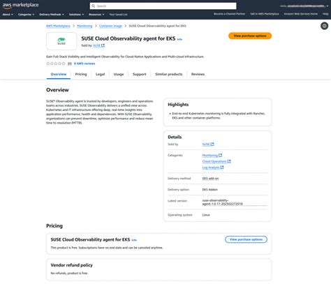 Start Observing Your Aws Eks Cluster In Less Than 5 Minutes Suse Communities