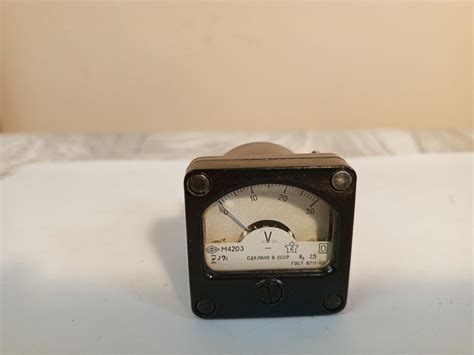 Вольтрметр постоянного тока М4203 30 В продажа цена в Харькове Амперметры от ЧП «Электрин