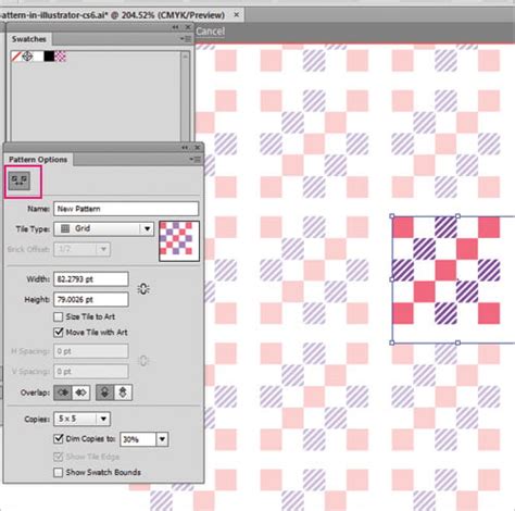How To Create Seamless Pattern In Illustrator CS Tutorial For Beginners Designbolts