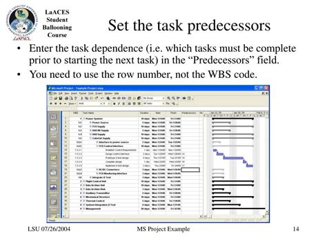 Ppt Ms Project Example Powerpoint Presentation Free Download Id
