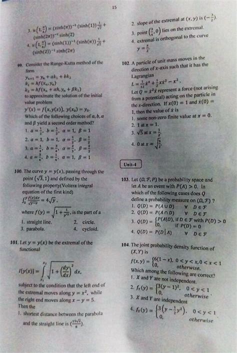 Csir Net Mathematical Science Paper June 2016 ~ Aprajitas Blog