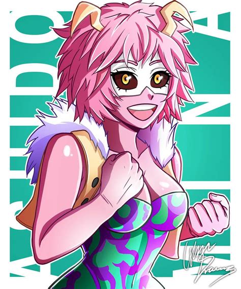 Ashido Mina My Hero Academia By Https Deviantart Com Oskar Draws On DeviantArt My Hero