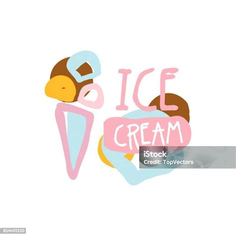 아이스크림 기호 서식 레스토랑 바 카페 메뉴 달콤한 쇼핑 화려한 대 한 배지 손으로 그려진된 벡터 일러스트 레이 션 0명에 대한