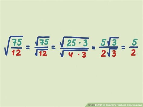 Ways To Simplify Radical Expressions WikiHow