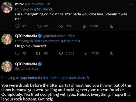 Qtcinderella Explains Why She Went Public With Justaminx Streamer Awards Drama Dexerto