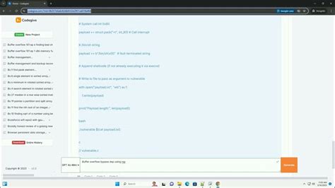 Buffer Overflow Bypass Dep Using Rop Youtube
