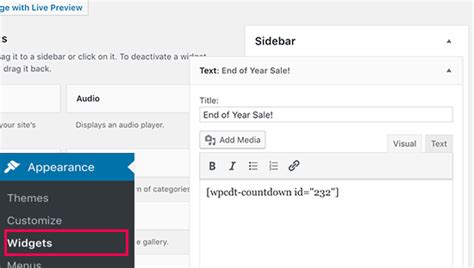 How To Add A Countdown Timer Widget In WordPress 3 Methods Tunemaster Tk Technology And